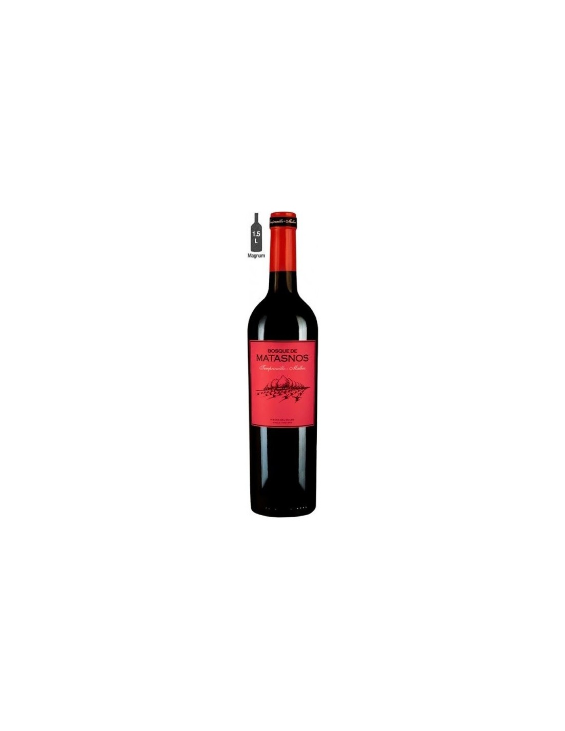 Bosque de Matasnos Tempranillo Malbec Magnum 2018 - VINOS CUTANDA ...